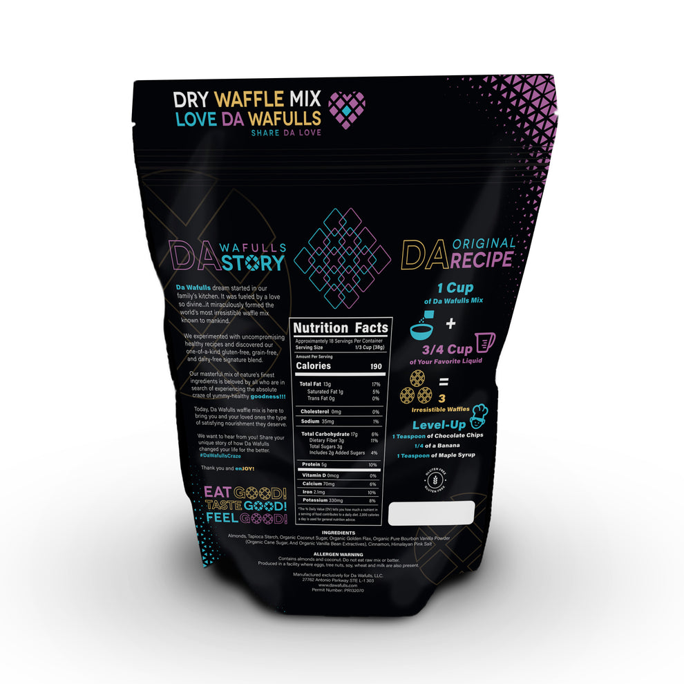 Da Wafulls Dry Waffle Mix – DA WAFULLS